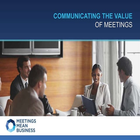 Communicating the Value of Meetings | PPT