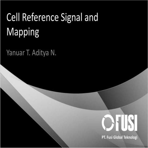 Cell Reference Signal and Mapping | PPT