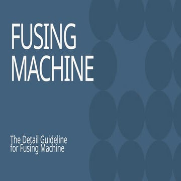 Fusing | PPT