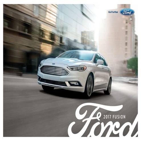 2017 Ford Fusion Brochure | Farmington Ford Dealer | PDF