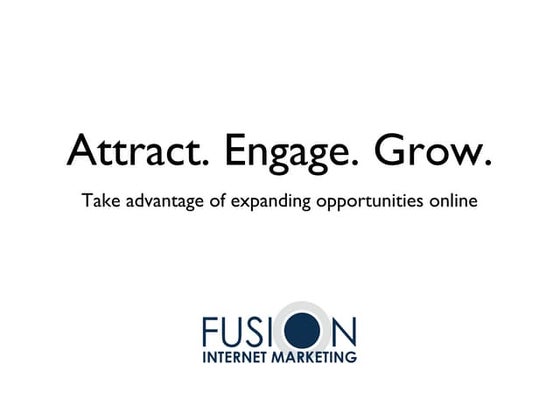 Fusion Internet Marketing presentations