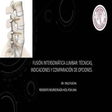 Fusion intersomatica lumbar.pptx
