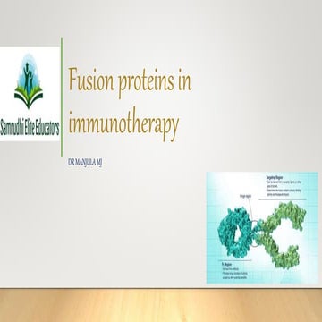 FUSION PROTEINS IN DIAGNOSTIC AND THERAPEUTICS.pptx