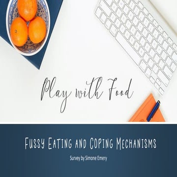 Fussy eating and coping mechanisms | PDF