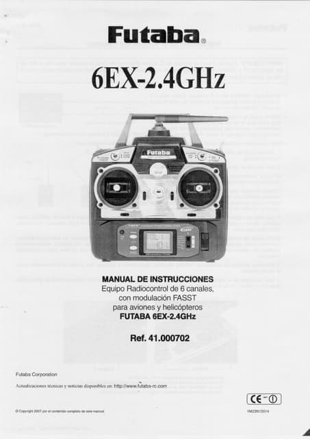 manual futaba 6 exa | PDF