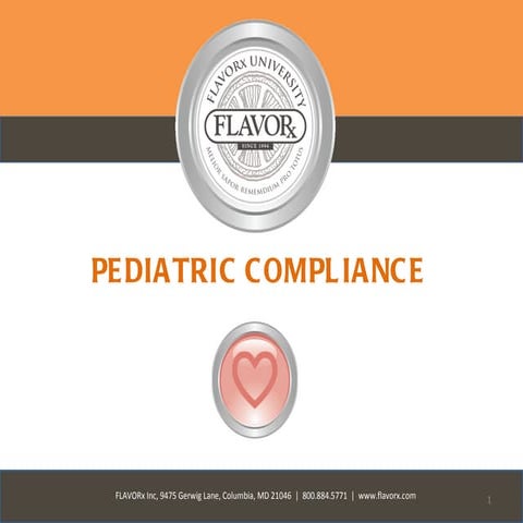 Pediatric Compliance | PPT