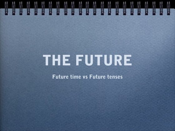 English Grammar - Future Tense | PPT