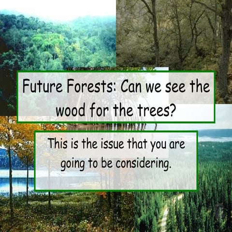 Future Forests V3 | PPT