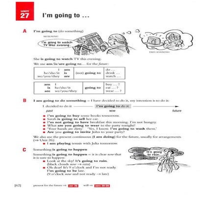 Future going- to explanation | PDF
