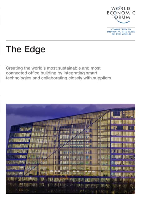 The Edge - Amesterdam-SUSTAINABILITY.pdf | Remote Working | Careers