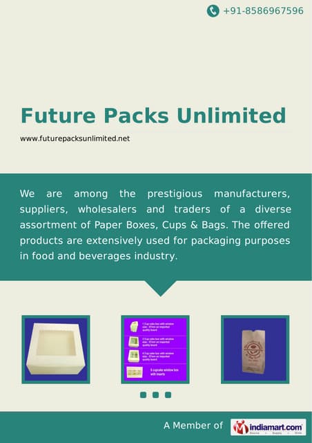 Boxes for food packaging | PPT