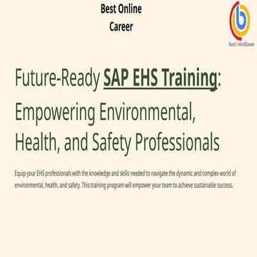 Future-SAP-EHS-Training-EHS-Professional | PPTX | Cloud Computing ...
