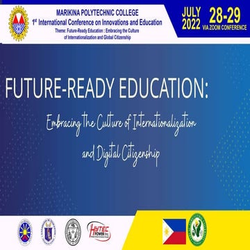 FUTURE-READY EDUCATION : Embracing the Culture of Internationalization and Digital Citizenship.pptx