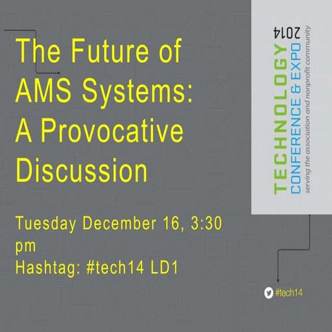 The Future of AMS Systems: A Provocative Discussion | PPT