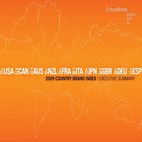 Future Brand 2009 Country Brand Index Exec Summary | PDF