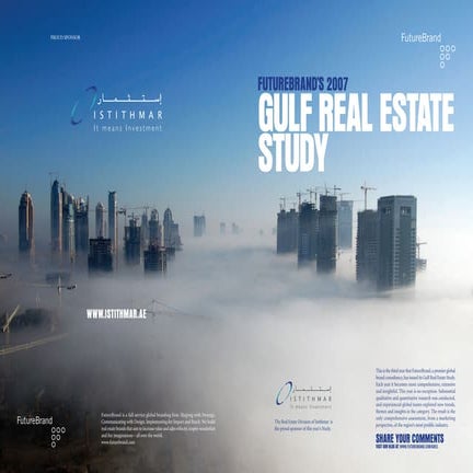 FutureBrand's 2007 Gulf Real Estate Study | PDF