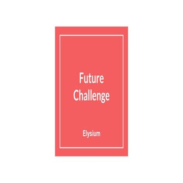 Future challenge 2 | PPTX