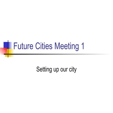 The History of Future Cities | PDF