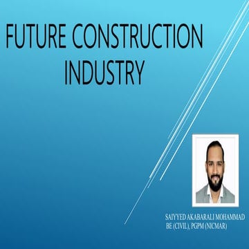 Future construction industry | PPTX