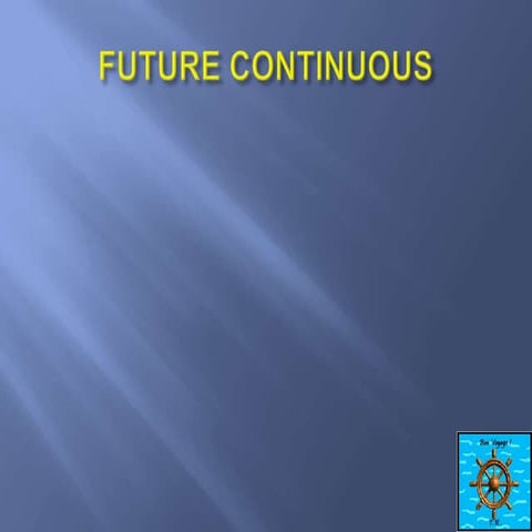 Future continuous | PPTX