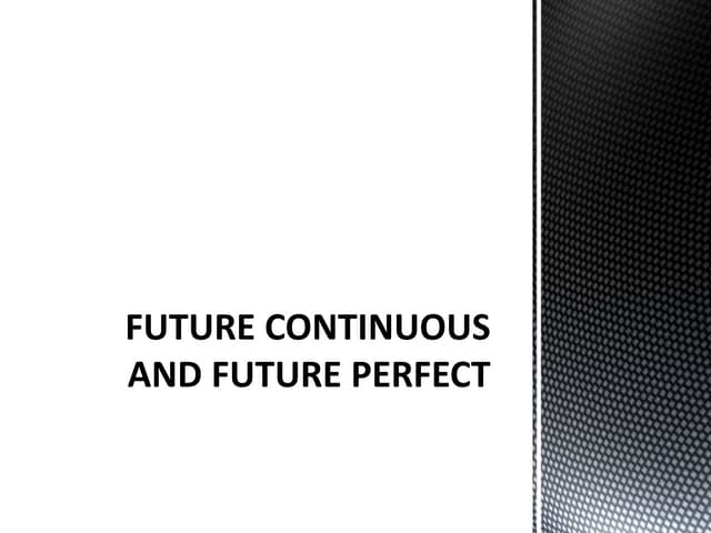 Future perfect tense | PPT