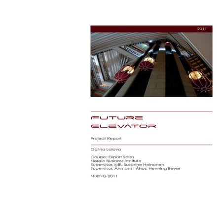 Future Elevator English Pdf