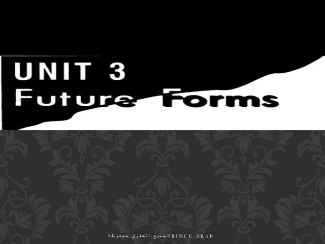 Revision future forms | PPT
