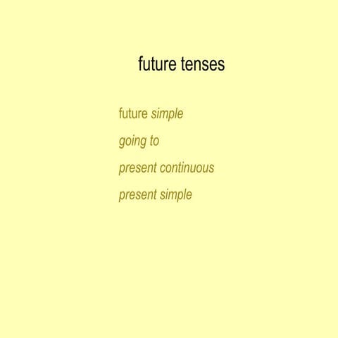 Future forms presentation | PPTX