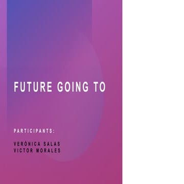 Future: be going to | PPTX
