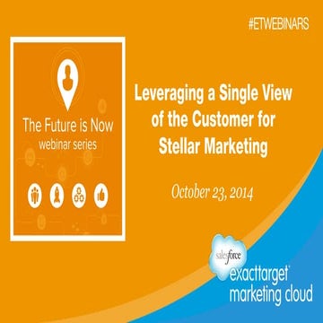 Leveraging a Single View of the Customer for Stellar Marketing | PDF