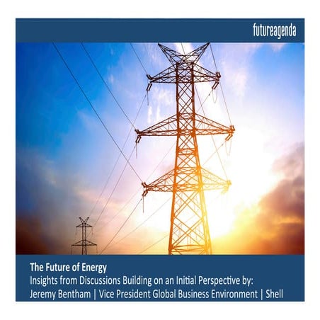 Future of energy - Insights from Discussions Building on an Initial ...