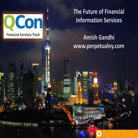 The Future of Financial Information Services | PPT