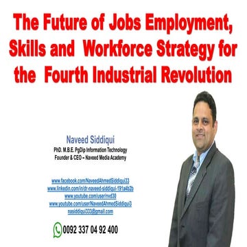 Future of jobs | PPT