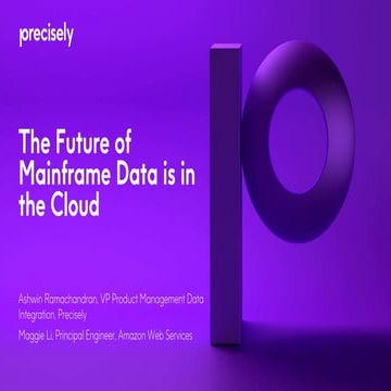 The Future of Mainframe Data is in the Cloud | PPTX