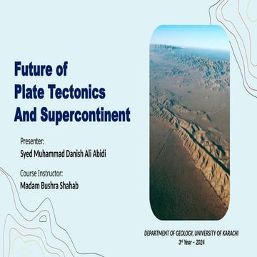 Future of Plate Tectonics - Presentation | PPTX