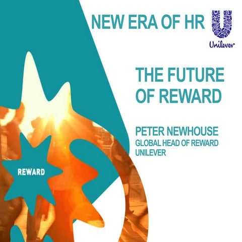 Future of Reward -Peter Newhouse | PPT