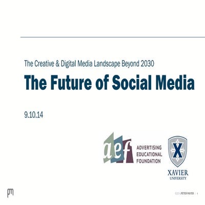 4 Trends Shaping the Future of Social Media | PPT