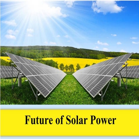 Solar Power Presentation