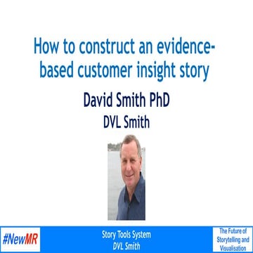How to construct an evidence-based customer insight story | PDF