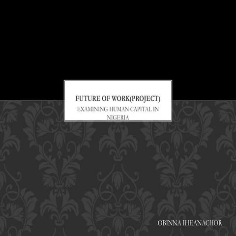 Future of work final project (World Bank) | PPTX