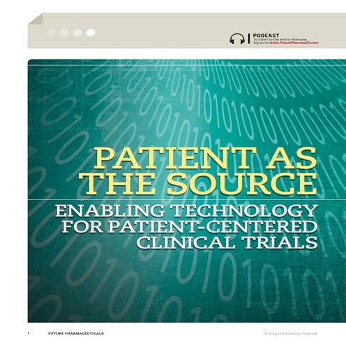 Enabling Technology for Patient-Centered Clinical Trials | PDF