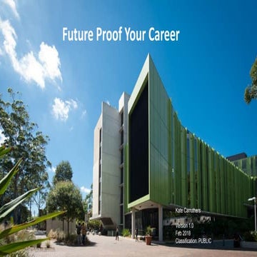 Future proof your career | PPT