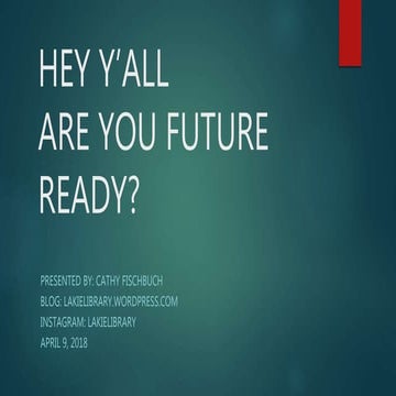 Future ready (2) | PPT