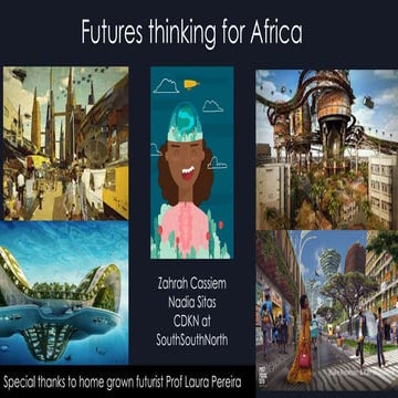 Futures thinking for Africa – 2024 GLF LANDSCAPE LEADERSHIP CAMP | PDF