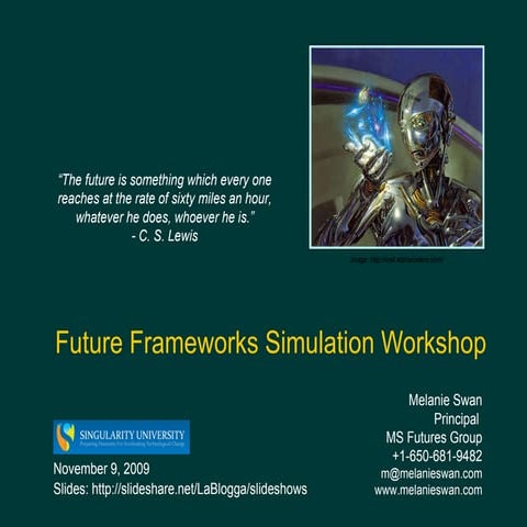 Futures Frameworks Simulation | PPT