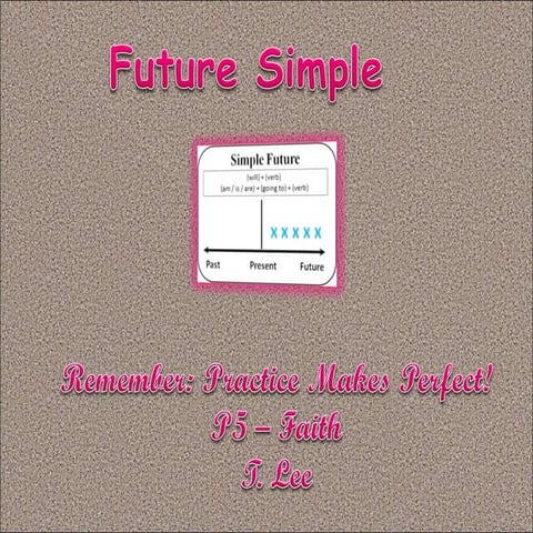 Future simple | PPT