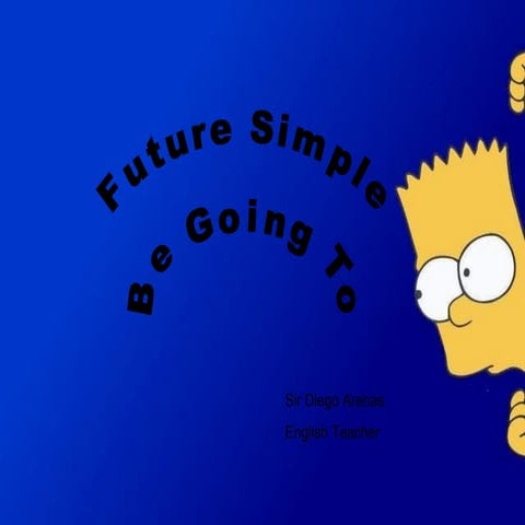 Future simple be going to | PPT