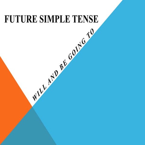 Future simple tense exercise | PPTX