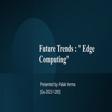 Future Trends. pptx | PPTX