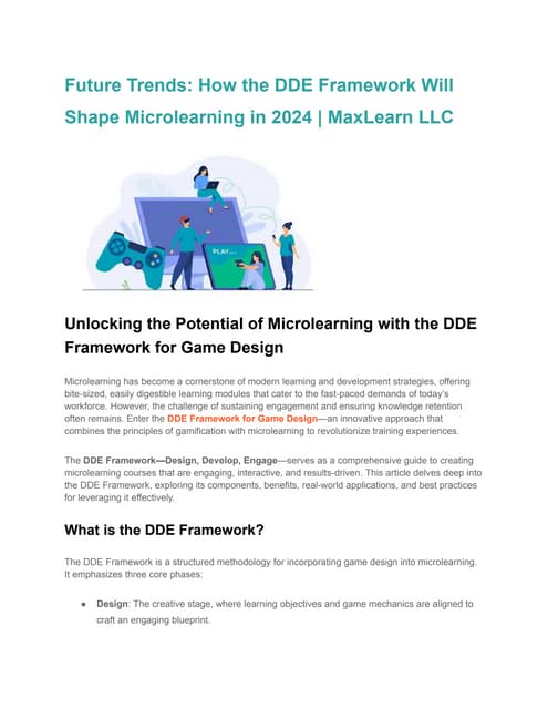 Gamification Meets Microlearning Platform_ Understanding the DDE Framework.pdf